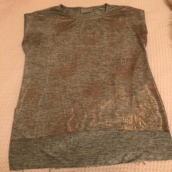 Dantelle | Tops | Copper Speckled Oversized Shirt | Poshmark